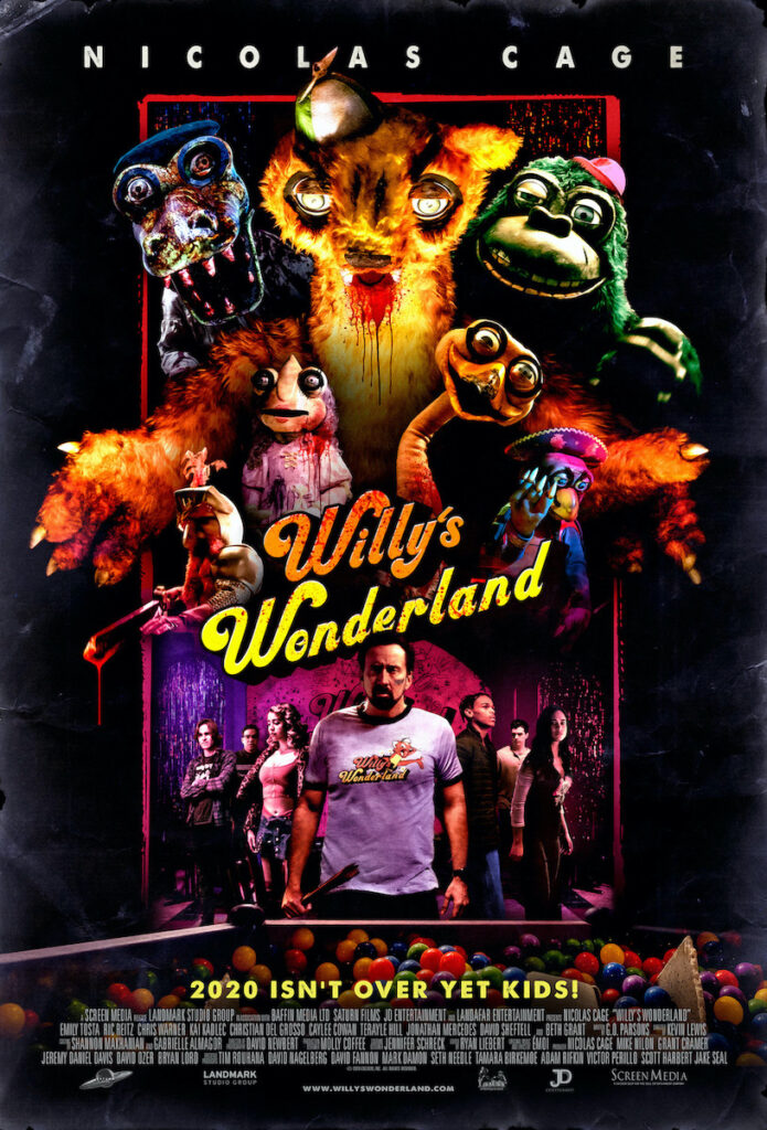 Film Review: The Wacky “Willy’s Wonderland” Squanders Its Absurdist ...